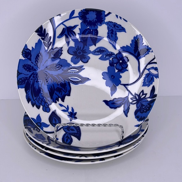 Royal Norfolk | Dining | Royal Norfolk Floral Salad Plates 75 Set Of 4 ...